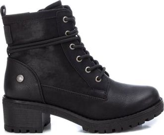 Refresh Bottines Femme Noir - Chaussures confortables et polyvalentes - Mode décontractée - Modèle 17014501 (Taille40)