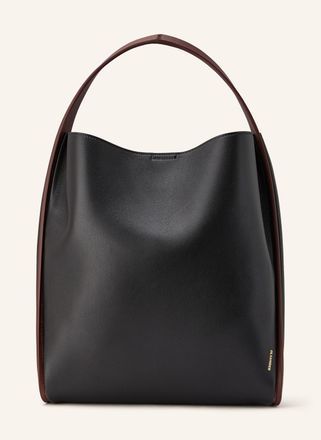 Jil Sander Shopper Pivot Tote schwarz