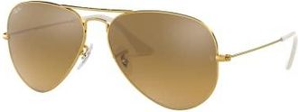 Ray-Ban Lunette de soleil RB3025 Aviator - Homme, Gold