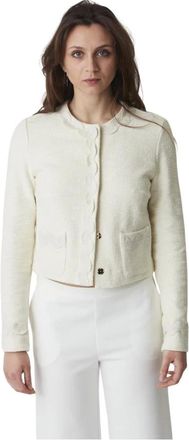 Pinko Pinko, Damen, Jacken, Weiß, XSGröße