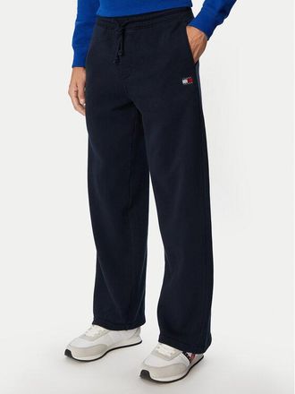 Tommy Jeans Jogginghose DM0DM23729 Dunkelblau Regular Fit