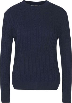 Barbour Femme, Pulls, Bleu, Taille: 38 FR Lkn1630Ny73 Tricot ras du cou