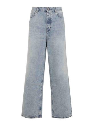 Balenciaga Casual Hose - Blau