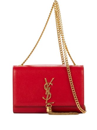 Saint Laurent sac port&eacute; &eacute;paule Kate m&eacute;dium (2010) - Rouge