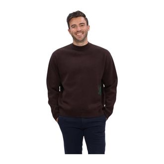 Dstrezzed Percy Mockneck - - Knitwear - Herren - Braun - XL