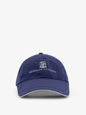 Brunello Cucinelli Baseball Hat with Logo - BRUNELLO CUCINELLI - gender_Man