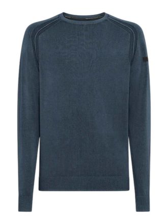 Roberto Ricci Design Rundhalspullover - Hellblau