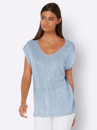 Cr&eacute;ation L Strickpullover Pullover Kurzarm