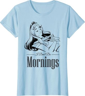 Disney Sleeping Beauty I Dont Do Mornings C1 T-Shirt