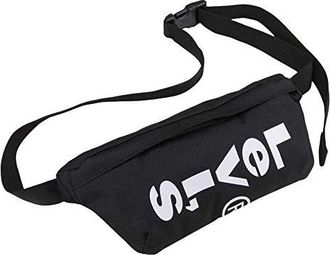 Levi's Homme Small Banana Sling - Wordmark SAC, Noir, Taille unique EU