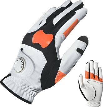 Generic Golfhandschuh f&uuml;r Herren, extra beruhigende Wirkung f&uuml;r die linke und rechte Hand, Golfpositionierungshandschuhe | Trainingshandschuhe mit Griff