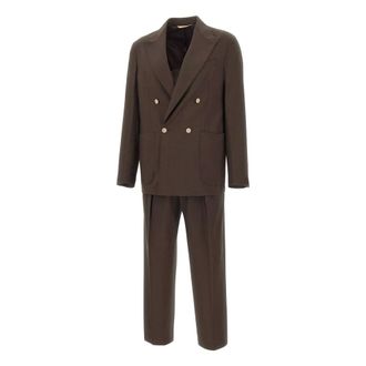 BRIGLIA 1949 Homme, Costumes, Brun, Taille: S Costume Deux Pi&egrave;ces Bolgheri