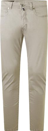 Pierre Cardin Herren Flats PC-Lyon | M&auml;nner Hose | Tapered Fit | Brown Rice 4023 1116 | 42W - 32L