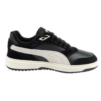 Puma Damen Sneaker Court, Doppelbett, Leder (Schwarz)