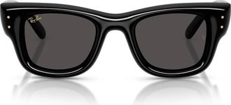 Ray-Ban unisex, Accessoires, Noir, Taille: 47 MM Wayfarer Puffer Lunettes de soleil