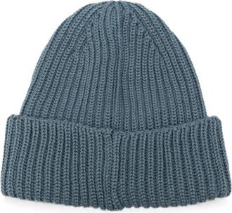 C.P. Company MAC742A00 Goggle-Lens Wool Beanie Sunglasses - Blue