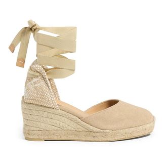 Castaner Carina/6/002 7 cm Keilabs&auml;tze - - Shoes - Damen - Beige - 41 EU