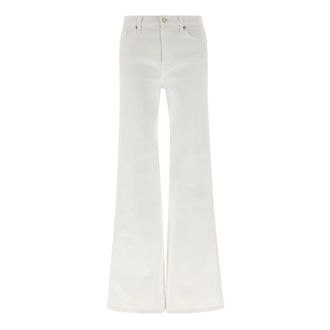 7 For All Mankind Modern Dojo Luxe Vintage - - Jeans - Damen - Wei&szlig; - W25
