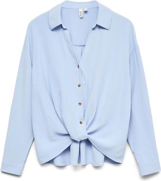 Vero Moda Vmizzy Ls Detail Shirt WVN Btq Ga