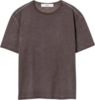S&eacute;fr Homme, Tops, Brun, Taille: L T-Chemises