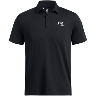 Under Armour Herren UA Icon Polo Shirt, Schwarz, MD, schwarzes, M