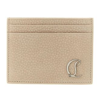 Christian Louboutin Mooncrest Kartenetui - - Accessories - Herren - Beige - ONE SIZE