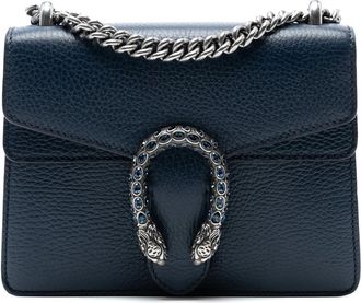 Gucci Hobo Bags - Small Leather Dionysus Crossbody - Gr. unisize - in Blau - f&uuml;r Damen