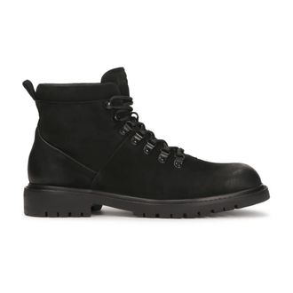 Kazar Schn&uuml;rstiefel aus schwarzem Nubuk - - Shoes - Herren - Schwarzk - 44 EU