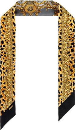Versace unisex, Accessoires, Jaune, Taille: ONE Size foulard en soie