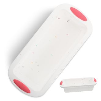 Cabilock Haushalts Toast Kastenform Silikon Antihaftbeschichtet Hitzebest&auml;ndig Backform F&uuml;r Brot Kuchen Backen