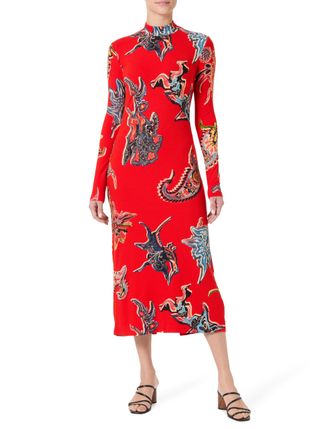 Desigual Vest_Melted Paisleys_LACROI, 3136 RED, M