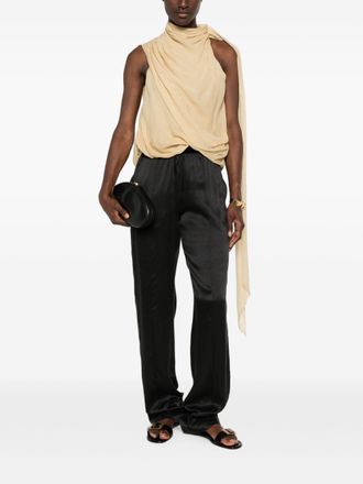 Tom Ford Womens Trousers Black Silk
