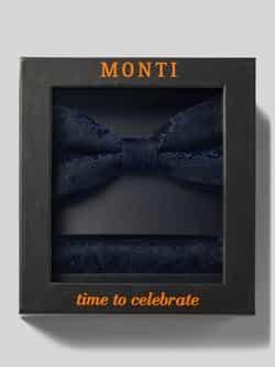 Monti Fliege und Einstecktuch im Set aus Seide