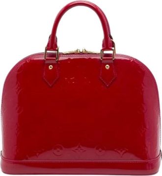 Louis Vuitton Sac &agrave; main Alma Pre-owned - Femme - Pre-owned - Rouge - Taille: ONE Size