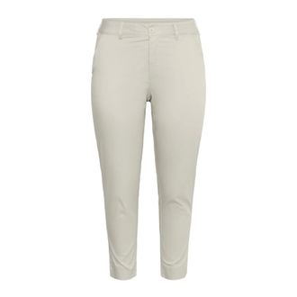 Kaffe Curve Femme, Pantalons, Beige, Taille: 54 FR KCleana Chino 7/8 Pants