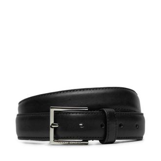 Tommy Hilfiger Herreng&uuml;rtel Tommy Hilfiger Hudson 3.0 Leather AM0AM13335 Schwarz