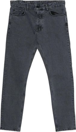 Ksubi jean droit à boutonnière - Noir