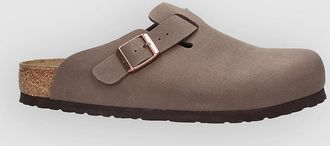 Birkenstock Boston Syn 2.0 Birko-Flor Nubuk Sandalen mocca