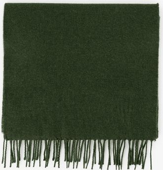 GANT Echarpe frang&eacute;e en laine