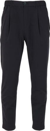 Herno Homme, Pantalons, Bleu, Taille: M Pantalon Coupe Droite En Seersucker
