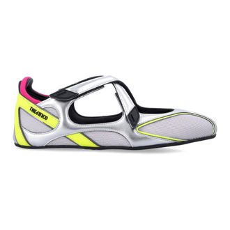 The Attico Femme, Chaussures, Gris, Taille: 36 EU Ballerinas