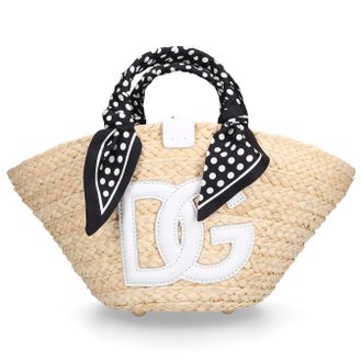 Dolce & Gabbana Shopper KENDRA Stroh