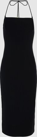 Cult Gaia Robe Mi-Longue Melville Black
