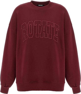 Rotate Sweatshirt - Dunkelrot