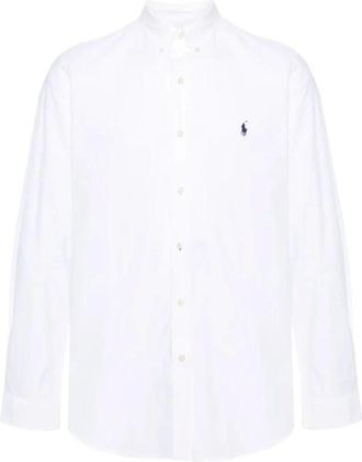 Polo Ralph Lauren Homme, Chemises, Blanc, Taille: 2XL Chemise Oxford Coupe Classique