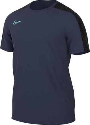 Nike Nike M NK DF Acd23 Top SS Br Haut &agrave; Manches Courtes, Bleu Marine/Noir/Turquoise, Large Homme