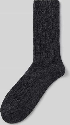 Camano Socken mit Woll-Anteil mit Rippb&uuml;ndchen Modell cosy mouline