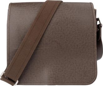 Louis Vuitton Crossbody Bags - Louis Vuitton Taiga Leather Andrei Business Crossb - Gr. unisize - in Braun - f&uuml;r Damen
