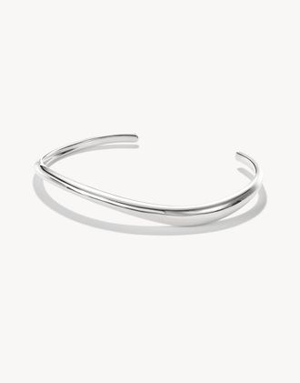 Thomas Sabo Armreif mit Wellen-Design in Silber