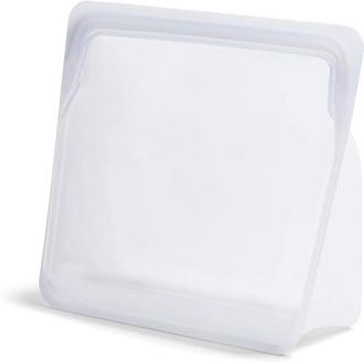 Stasher Bag Premium Silikonbeutel wiederverwendbar f&uuml;r Lebensmittel, Stand Up Mega Bag, Klar, Dauerhaft, Backofen, sp&uuml;lmaschinen & Gefrierfest, Umweltfreundli